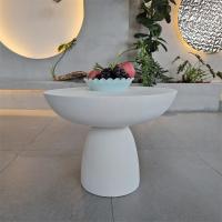 China Lightweight Concrete Outdoor Furniture Table - GRC Material, Weather-Resistant, Custom Sizes 25-300$ for sale