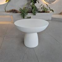 China Lightweight Concrete Outdoor Furniture Table - GRC Material, Weather-Resistant, Custom Sizes 25-300$ for sale