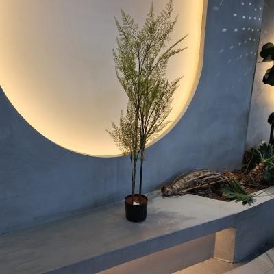 China Ultra Realistic Artificial Fern Tree 100CM - UV Resistant Waterproof Indoor Outdoor Decor for sale