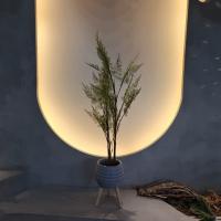China Ultra Realistic Artificial Fern Tree 100CM - UV Resistant Waterproof Indoor Outdoor Decor for sale