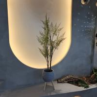 China Ultra Realistic Artificial Fern Tree 100CM - UV Resistant Waterproof Indoor Outdoor Decor for sale