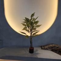 China 100cm Artificial Fern Tree with UV Resistant & Waterproof Features for Indoor Outdoor Decor for sale