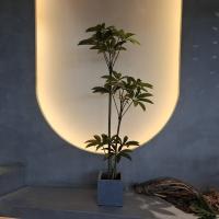 China 150cm Artificial Schefflera Tree with UV Protection - 3-5 Year Lifespan Waterproof Indoor Plant for sale