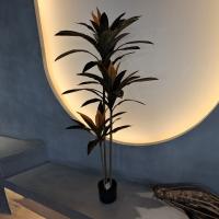 China 130cm Artificial Agave Tree with UV Resistant Plastic Material and 3-5 Year Lifespan for Indoor Outdoor Decor for sale