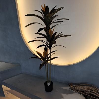 China 130cm Artificial Agave Tree with UV Resistant Plastic Material and 3-5 Year Lifespan for Indoor Outdoor Decor for sale