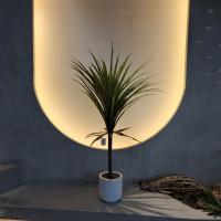 China 130cm Artificial Yucca Tree - UV Resistant Waterproof Faux Plant for Indoor/Outdoor Use for sale