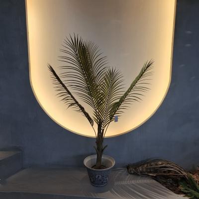 China 140cm Artificial Palm Tree with UV & Insect Resistance - Hypoallergenic Faux Plant for Indoor/Outdoor Use for sale