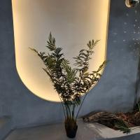 China 140cm Artificial Palm Tree UV Resistant Faux Plant for sale