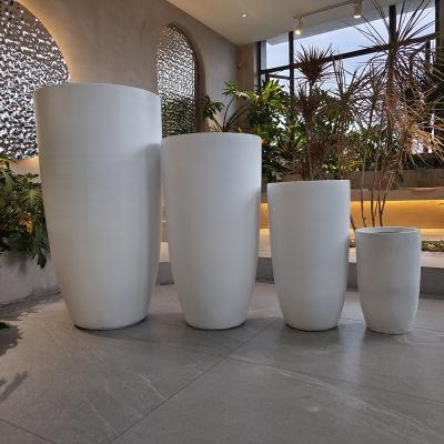 China Quangui QG-032 Fiber Clay Planter 10 Sets MOQ ISO9001 CE for sale