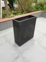 China Hand Carved Fiber Clay Planter 101 lbs Indoor Outdoor Garden Pot for sale