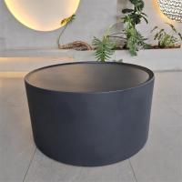 China Custom GRC Concrete Outdoor Furniture Tables & Benches - Weather-Resistant Heavy-Duty 500 Sets/Month Capacity for sale