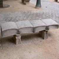 China GRC Concrete Outdoor Furniture Table & Bench Sets - Weather-Resistant, Heavy 25-300lb Weight, Custom Sizes for sale