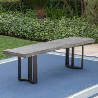 China GRC Concrete Outdoor Furniture Table & Bench Sets - Weather-Resistant, Heavy 25-300lb Weight, Custom Sizes for sale