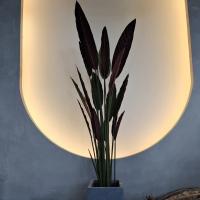 China QUANGUI 140CM Faux Bird of Paradise Tree Artificial Plant UV Resistant Indoor Outdoor for sale