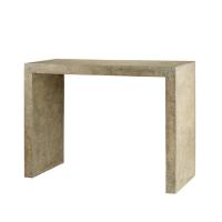 China Outdoor Rectangle / Round GRC Concrete Patio Table With Bench Seats for sale