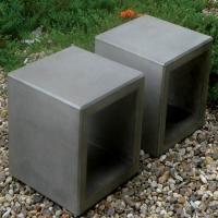 China Customized GRC Resin Table Outdoor Concrete Furniture for Patio Garden Poolside 25-300 USD for sale