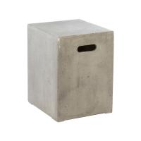 China Square Round GRC Concrete Table Seating Chair Bench For Outdoor Indoor for sale