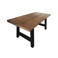 China Matte Surface GRC Concrete Table Top Rectangular Concrete Table Bench Furniture for sale