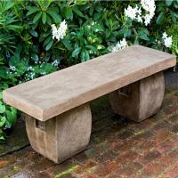 China Matte Surface GRC Concrete Table Top Rectangular Concrete Table Bench Furniture for sale