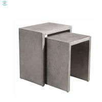 China GRC Concrete Outdoor Coffee Table Modern Rock Design Heavy Duty Weather Resistant Custom Size for sale
