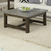 China GRC Concrete Outdoor Coffee Table Modern Rock Design Heavy Duty Weather Resistant Custom Size for sale