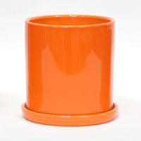 China QUANGUI QG-CM018 Ceramic Flower Pots with Drainage Holes - Small Round Lightweight Planters for sale