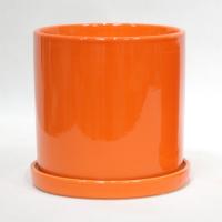 China QUANGUI QG-CM018 Ceramic Flower Pots with Drainage Holes - Small Round Lightweight Planters for sale