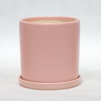China Small Clay Pottery Plant Holders 4 Inch Ceramic Pots with Drainage Holes for Indoor Flower Arrangements for sale