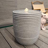 China Tiered Electric Resin Garden Water Fountain - 10 Gallon Capacity, 380×380×450mm Outdoor Decor for sale