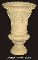 China Lightweight Sandstone Flower Pots - Small Size, Waterproof & Fireproof Planters for Indoor/Outdoor Use for sale