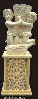 China Hand Carved Sandstone Flower Pots - Lightweight 10-Piece Minimum Order with SGS Certification for sale