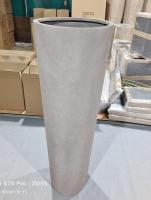 China Customized Fiberglass Flower Pots 3-5mm Thickness for Indoor and Outdoor Decor - Round, Square, Rectangular Shapes for sale