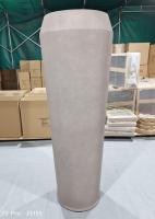 China Custom Square Fiberglass Planter with 3-5mm Wall Thickness for Indoor and Outdoor Plant Arrangements for sale