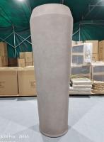 China Custom Square Fiberglass Planter with 3-5mm Wall Thickness for Indoor and Outdoor Plant Arrangements for sale