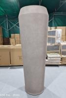 China Custom Square Fiberglass Planter with 3-5mm Wall Thickness for Indoor and Outdoor Plant Arrangements for sale