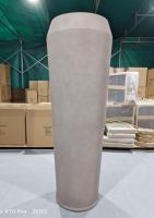 China Custom Square Fiberglass Planter with 3-5mm Wall Thickness for Indoor and Outdoor Plant Arrangements for sale