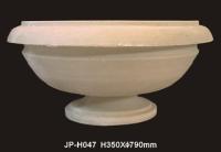 China Hand Carved Sandstone Flower Pots - All Weather Outdoor Planters with SGS Certification - 30 Day Delivery for sale