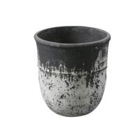 China QUANGUI 6-inch GRC Planter Pots - Ceramic Handmade Planters with UV & Frost Resistance for sale