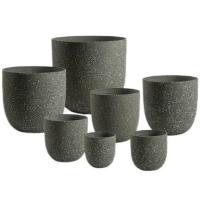 China Quangui GRC Fiber Cement Planter Pots - 5-6 Year Outdoor Life, 7-Day Samples for Indoor/Outdoor Gardens for sale