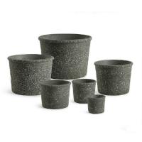 China QG-C015 GRC Planter Pots with 5-6 Year Outdoor Lifespan, Custom Colors and Hand-Carved Finishing for sale
