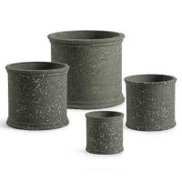 China QG-C015 GRC Planter Pots with 5-6 Year Outdoor Lifespan, Custom Colors and Hand-Carved Finishing for sale