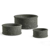 China GRC Planter Pots 5-6 Year Outdoor Lifespan Frost Resistant Fiber Cement Planters for sale