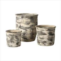 China Hand Carved GRC Planter Pots - Round Arch Design with 7-8 Year Lifespan and Fireproof Construction for sale