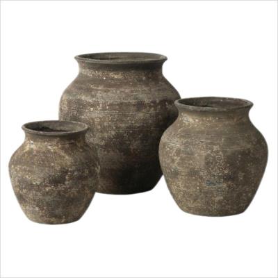 China Custom GRC Planters Dual Drainage Holes Matte Surface 5-6 Year Outdoor Lifespan for sale