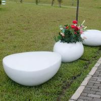 China Lightweight Fiberglass Resin Furniture Set - 45-50 Day Production, CE/ISO9001 Certified Tables & Chairs for sale
