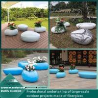 China QG-FP0001 Fiberglass Resin Outdoor Furniture Sets - 45-50 Day Production, Lightweight Weather-Resistant Design for sale