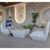 China Custom Fiberglass Resin Furniture Sets - 45-50 Day Production, Lightweight Outdoor Tables & Chairs for sale