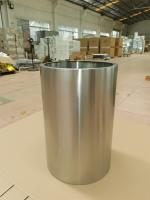 China Custom 1.5mm Stainless Steel Rectangular Garden Planter - Extra Large Metal Flower Pot with Weatherproof Design for sale