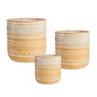 China Arch Replica GRC Planter Pots Lightweight For Home Decoration for sale