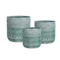 China Arch Replica GRC Planter Pots Lightweight For Home Decoration for sale